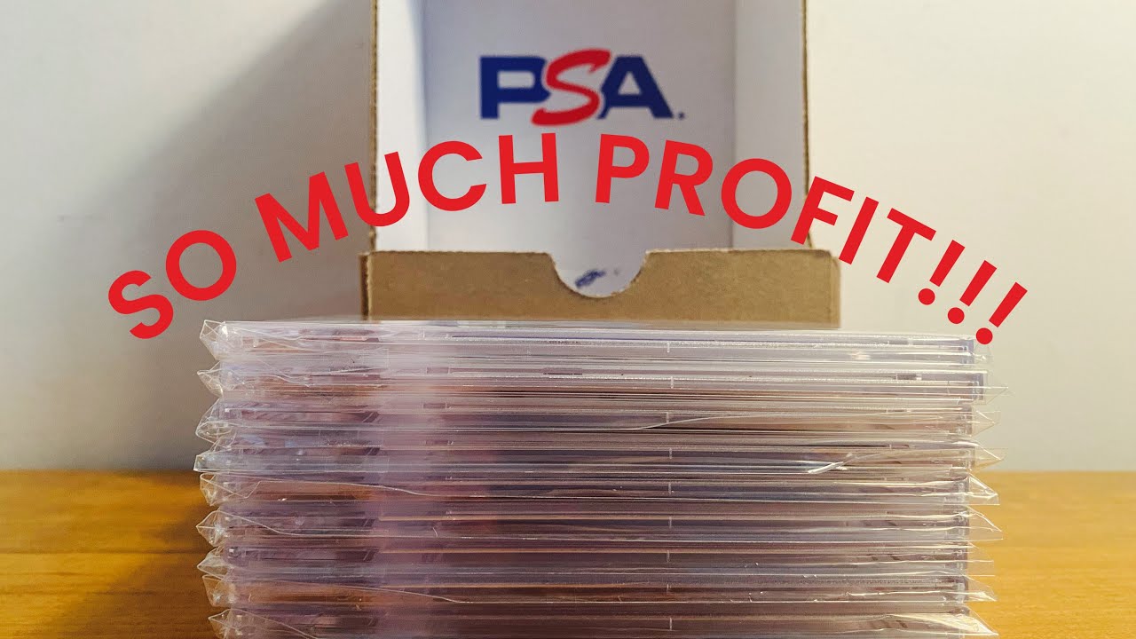 Blind PSA Grade Reveal and PROFIT Breakdown #psagrading #gradedcards ...