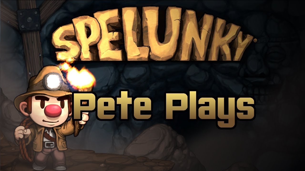 Spelunky With Pete - Shotgun Action (Ep 3) - YouTube