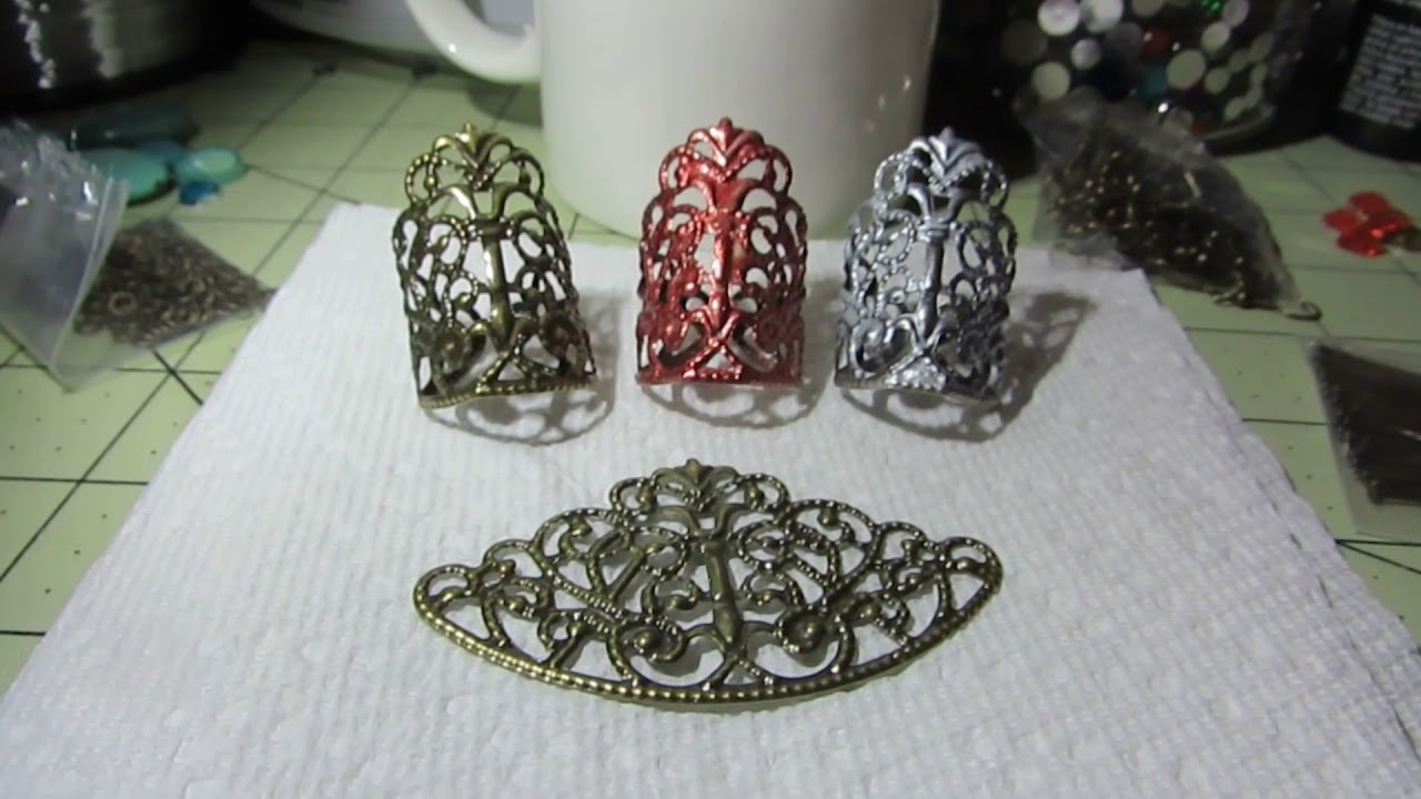 FILIGREE RINGS DIFFERENT WAYS - YouTube
