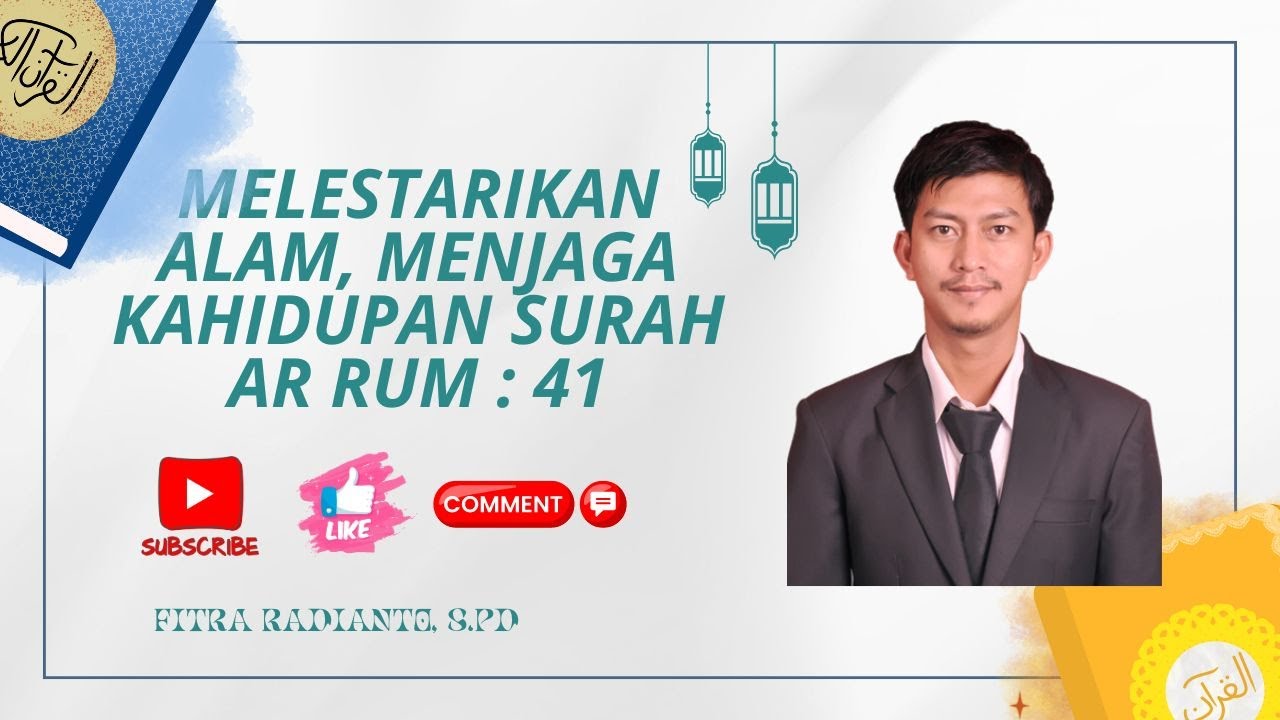 Video pembelajaran Surah Ar Rum 41 Kelas VIII - YouTube
