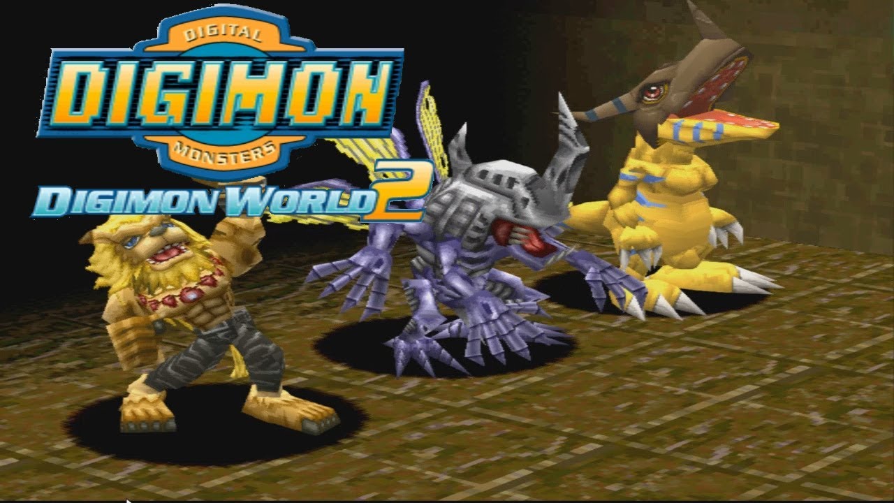 Digimon World 2 Playthrough #8 - Capturing a Metal Greymon in BIOS ...