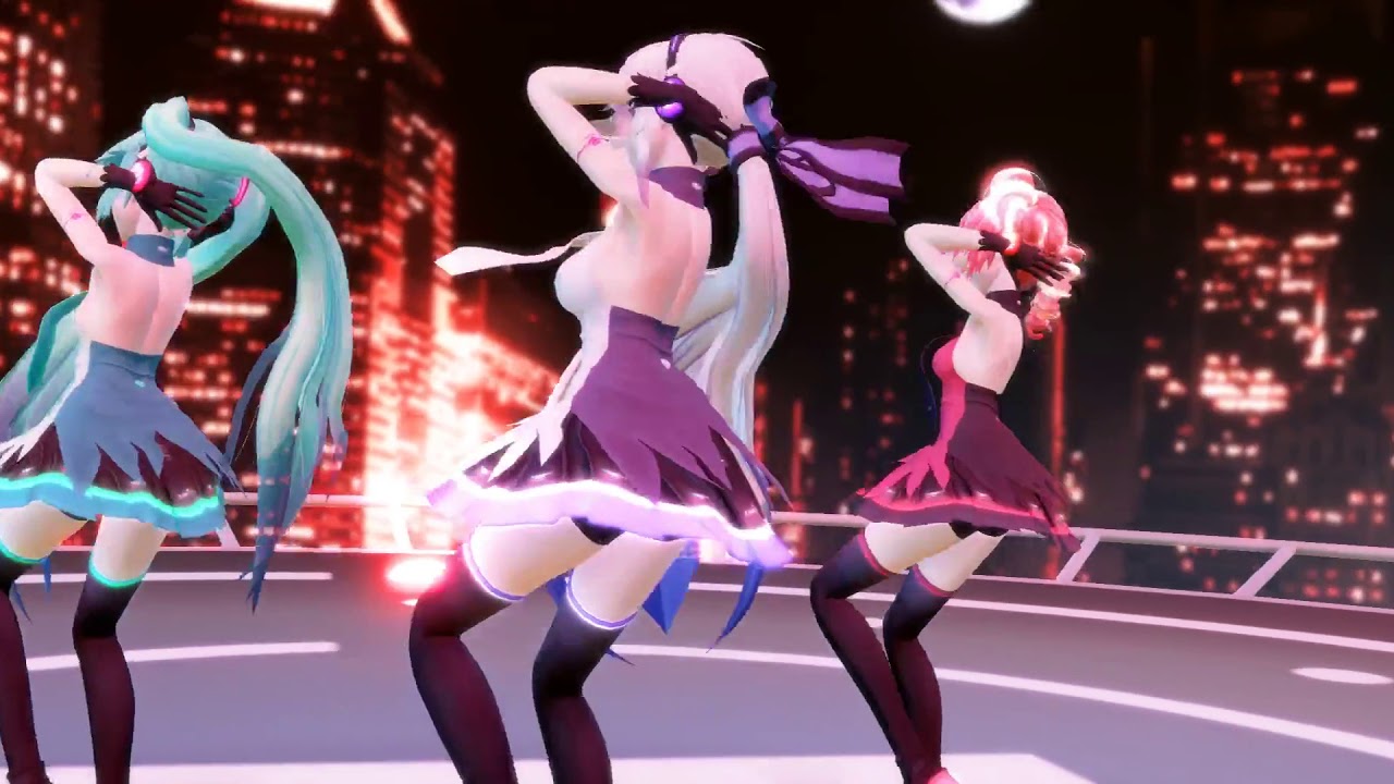 [MMD]Tda haku miku tetoダンシング・ヒーロー / Dancing Hero - YouTube