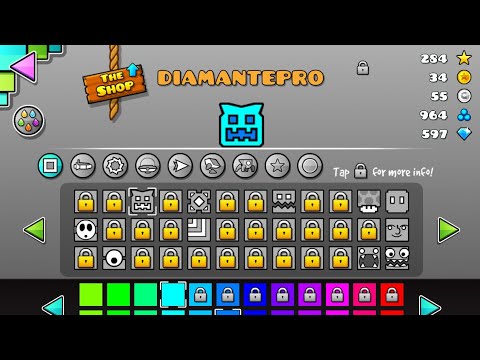 Video tutorial Geometry Dash Logro Godlike - YouTube