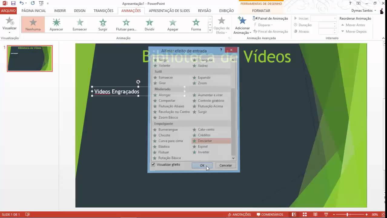 Como Colocar um Menu com o power point - YouTube