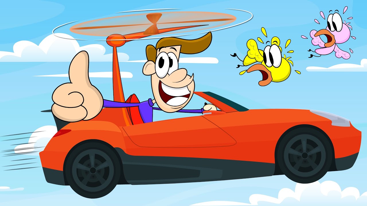Flying Cars Cartoon at Caitlyn Tooth blog