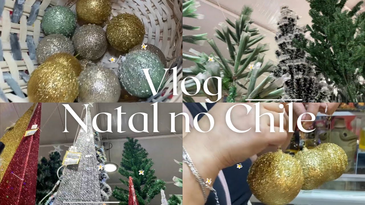 VLOG #2: dias comigo no chile, decoramos a nossa árvore de natal - YouTube