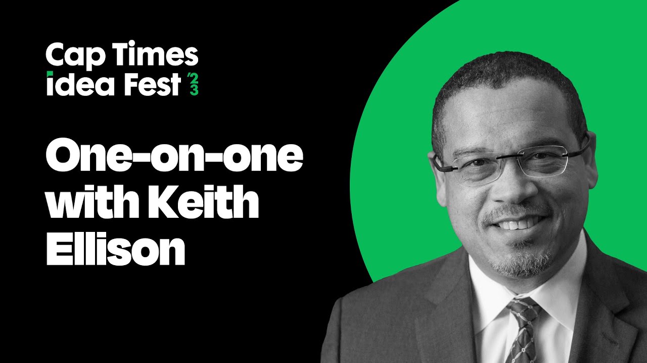 One-on-one with Keith Ellison | Cap Times Idea Fest 2023 - YouTube