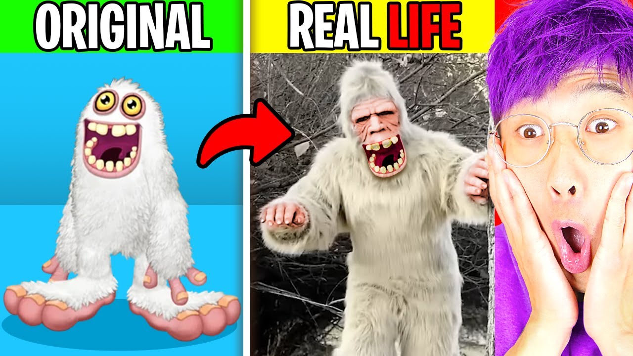 CRAZIEST CHARACTERS IN REAL LIFE!? (MY SINGING MONSTERS, GARTEN OF ...
