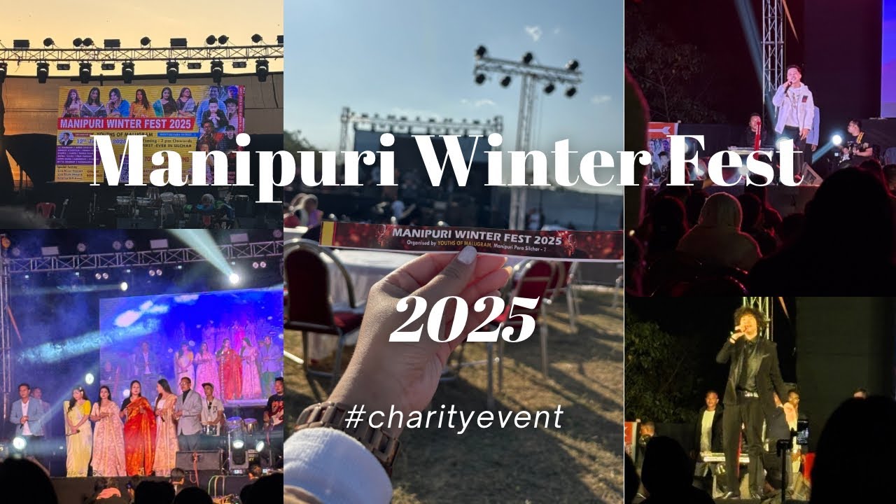 Manipuri Winter Fest 2025 || #charityconcert #silchar #cachar #meitei ...