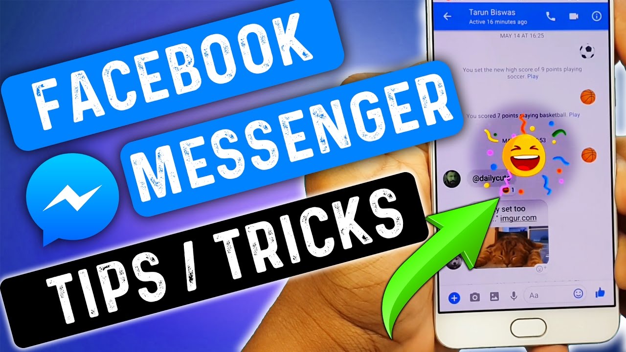 7 Awesome Facebook Messenger Tips & Tricks || Create Messenger Account ...