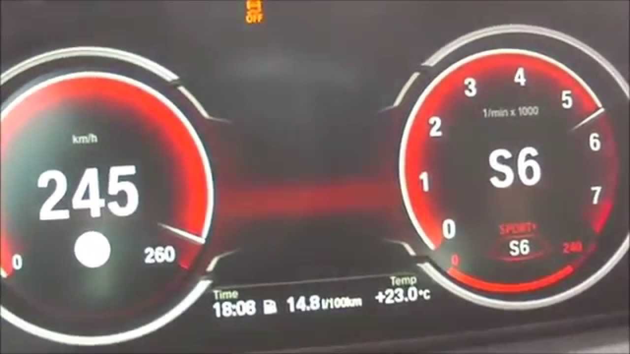 Bmw Serie M5 2016 TOP SPEED - YouTube