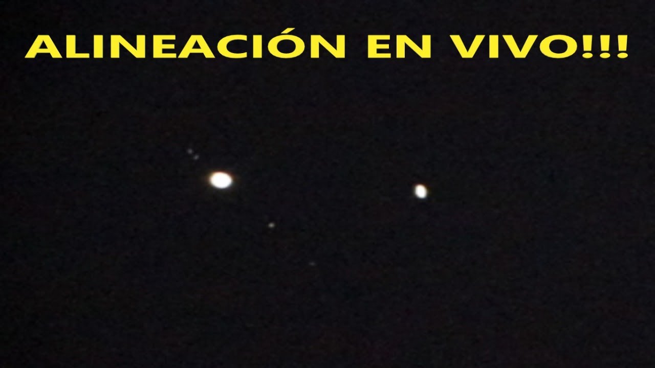 AlineaciÓn JÚpiter Y Saturno Ya Se Empieza A Formar La Estrella De