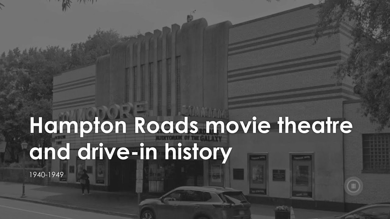 Hampton Roads region movie theatre and drive-in history 1940-1949 - YouTube