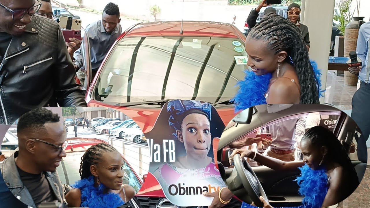 DEM WA FACEBOOK BECOMES EM0TIONAL AFTER OBINNA GIFTS HER A CAR - YouTube