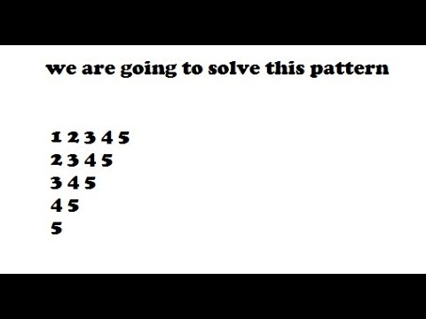 number patterns - YouTube