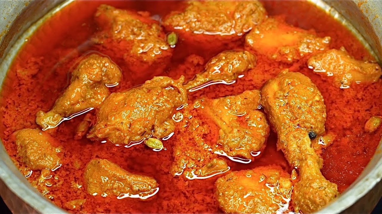 Shahi Chicken Korma Recipe | Dawat Wala Korma | Degh Style Chicken ...