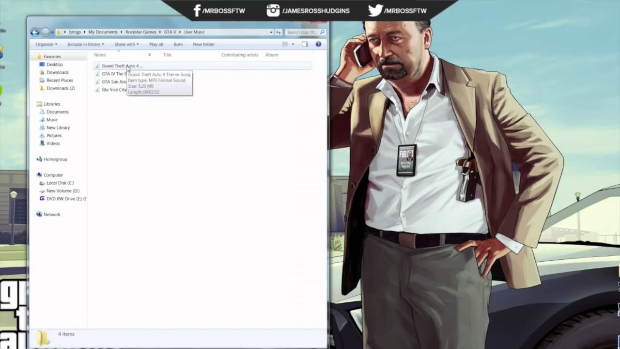 GTA 5 PC Gameplay - How To Create Custom Radio Station - Self Radio ...