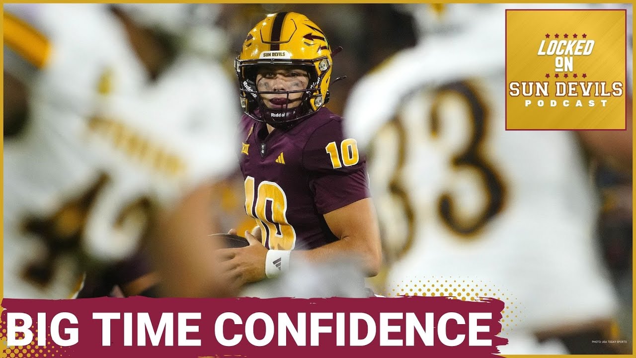 Sam Leavitt's confidence in Arizona State Sun Devils football debut ...