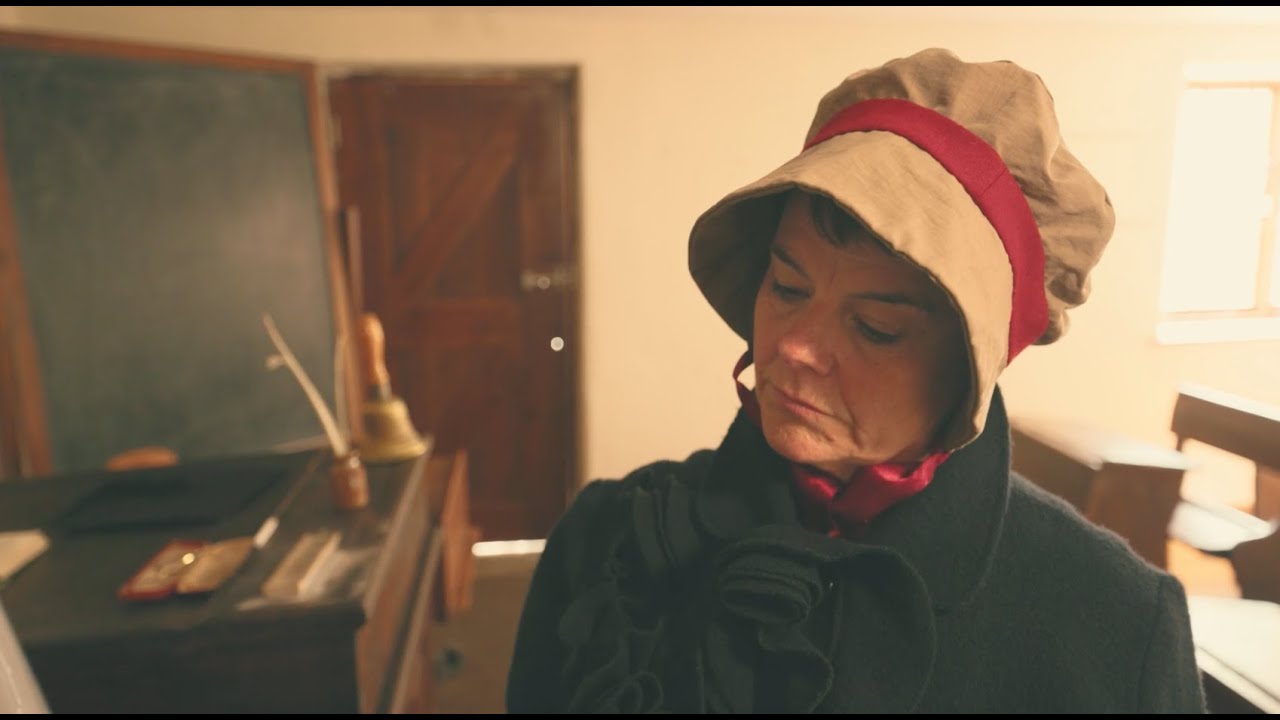 Meet your new teacher, Miss Periwinkle in the Victorian schoolroom ...