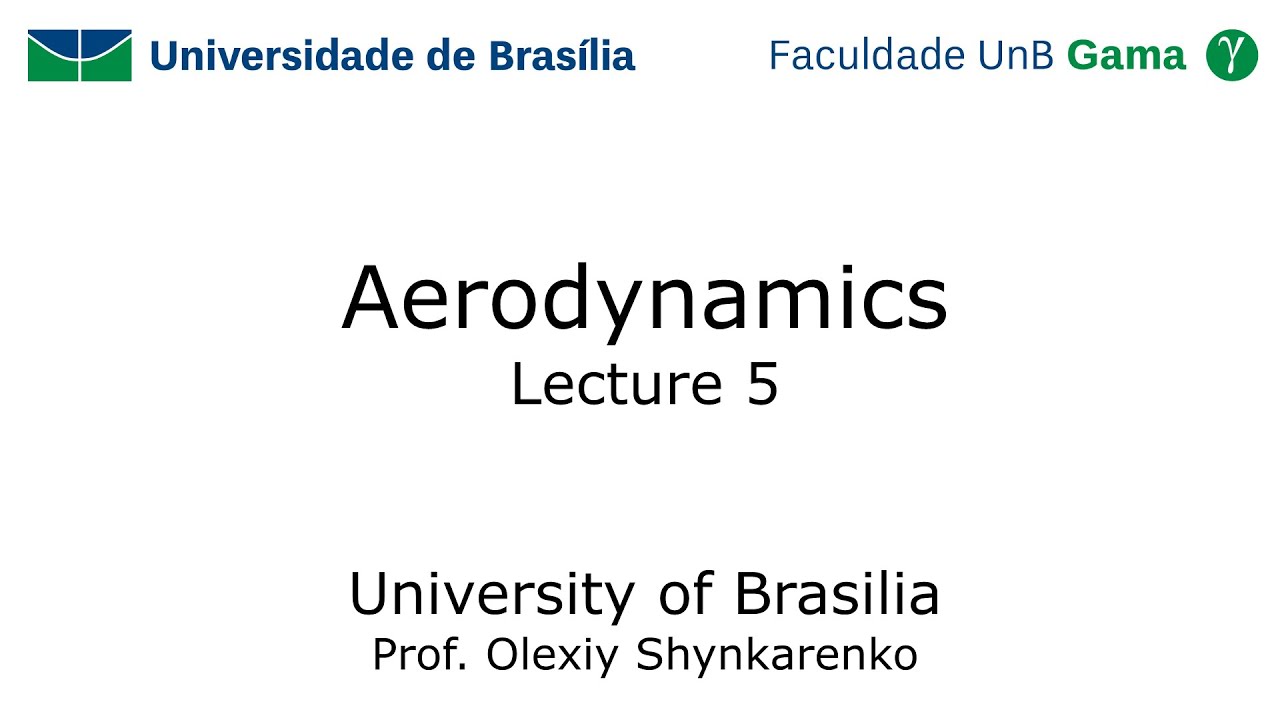 Aerodynamics: Lecture 5: Some fundamental principles and equations ...