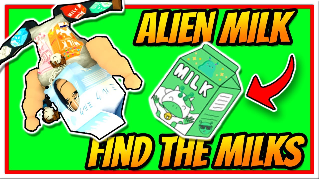 ALIEN MILK! - Find the Milks 🥛 (Roblox) - YouTube