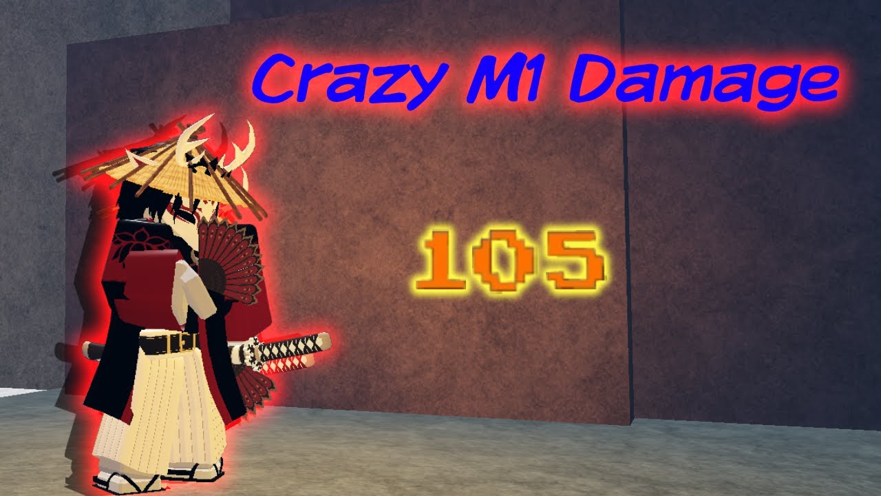 How to get a lot of M1 damage in project slayer - YouTube