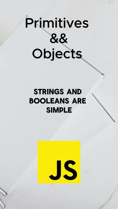 JavaScript Primitives vs. Objects Explained in 60 Seconds! 🚀 - YouTube