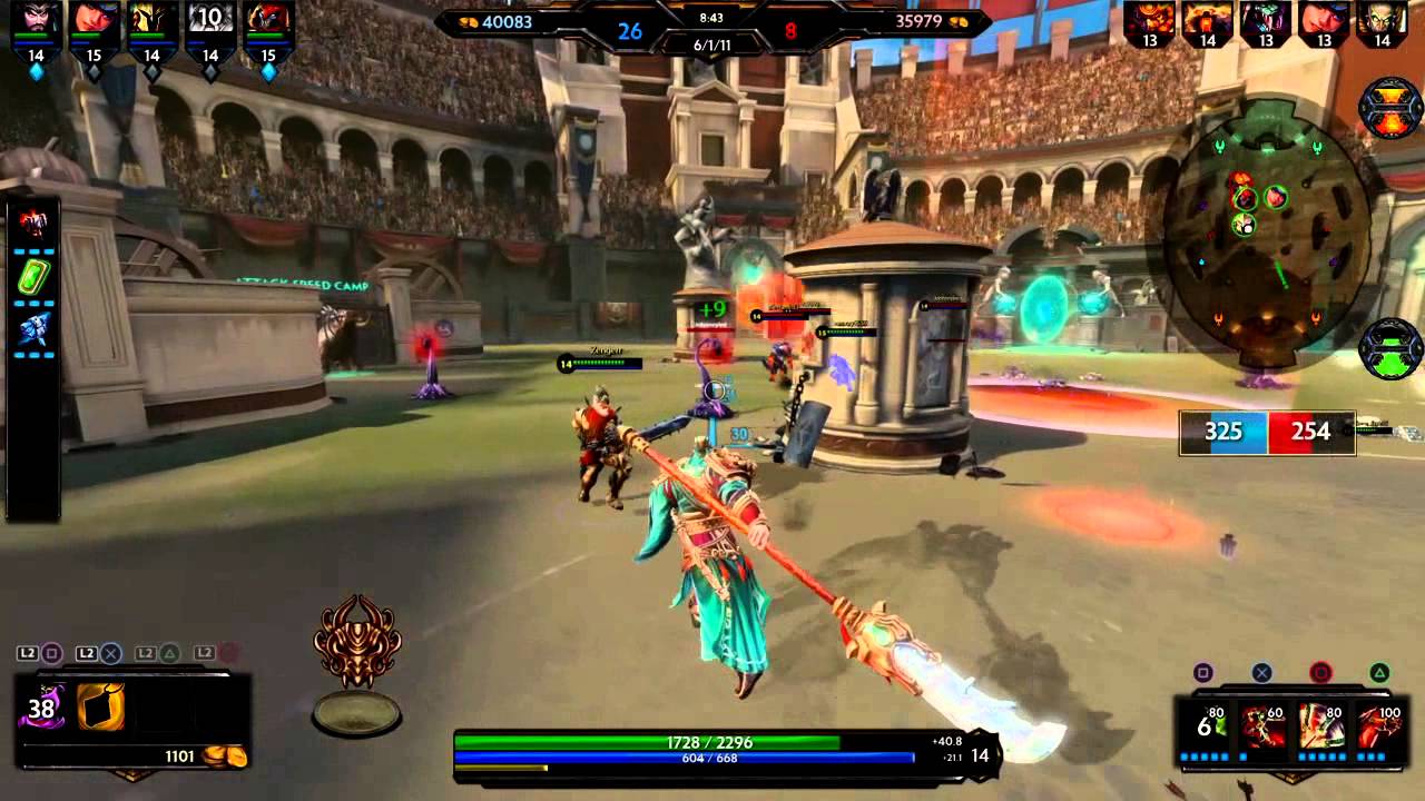 Smite: PS Version!! - YouTube