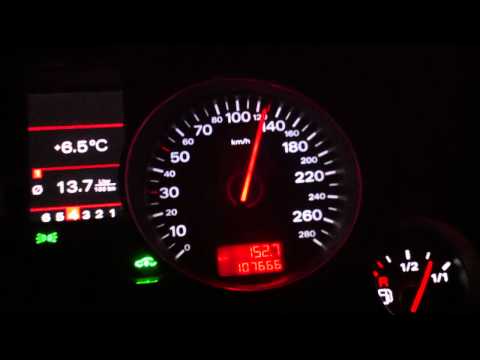 Audi A8 4.0 Tdi Acceleration 0-100 Kmh 4.9s !!!
