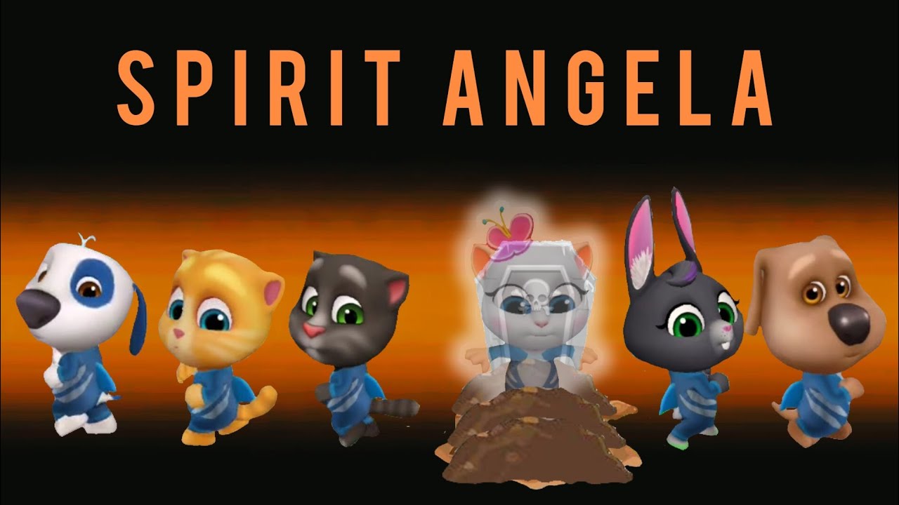 My Talking Tom Friends - SPIRIT ANGELA - GHOST ANGELA - YouTube