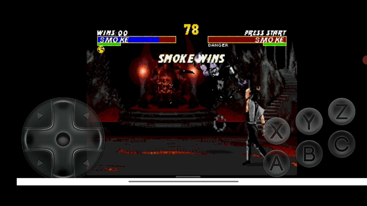 Ultimate Mortal Kombat Trilogy Smoke MK2 vs Robot Smoke Very Hard 2 ...