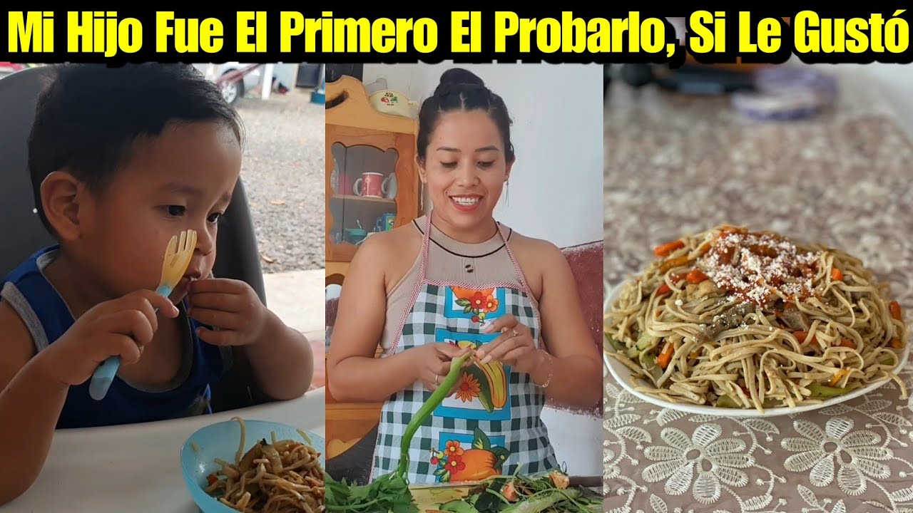 Cociné Chao Mein Mixto Comida Muy Rica Para Preparar Panes y Tostadas ...