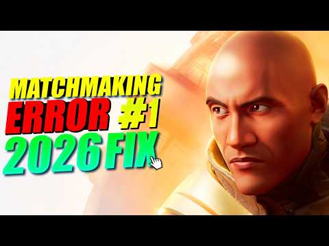 HOW TO FIX MATCHMAKING ERROR 1 in Fortnite 2026