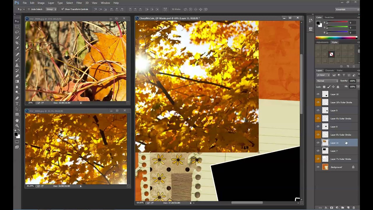 How To Use a Clipping Mask - YouTube