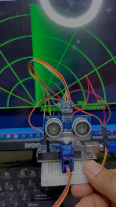 SR04 UltraSonic Sensor || RADAR servo motor Arduino UNO #arduino #diy #shorts #shortsfeed #reels ...