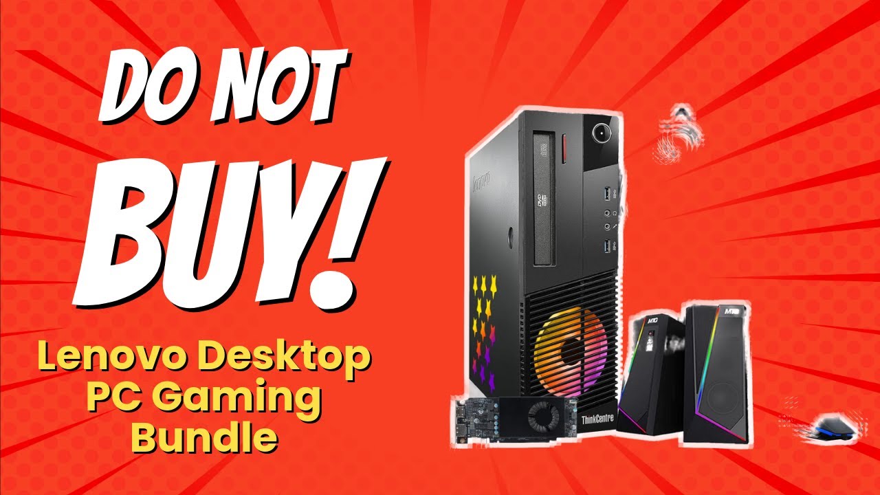 9 Reasons NOT to Buy the Lenovo Desktop PC Gaming Bundle 🚫💻 - YouTube