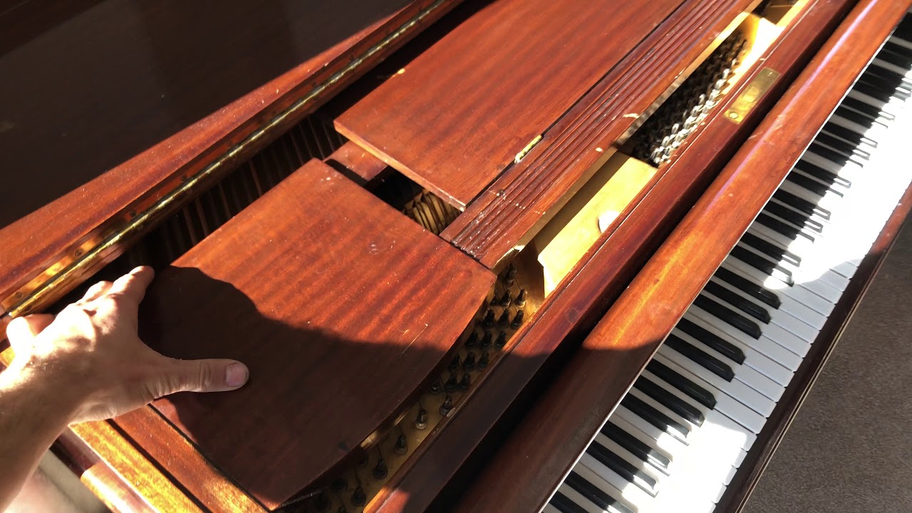 CHAPPELL Baby Grand Piano - the Piano Rescuers Canberra - YouTube