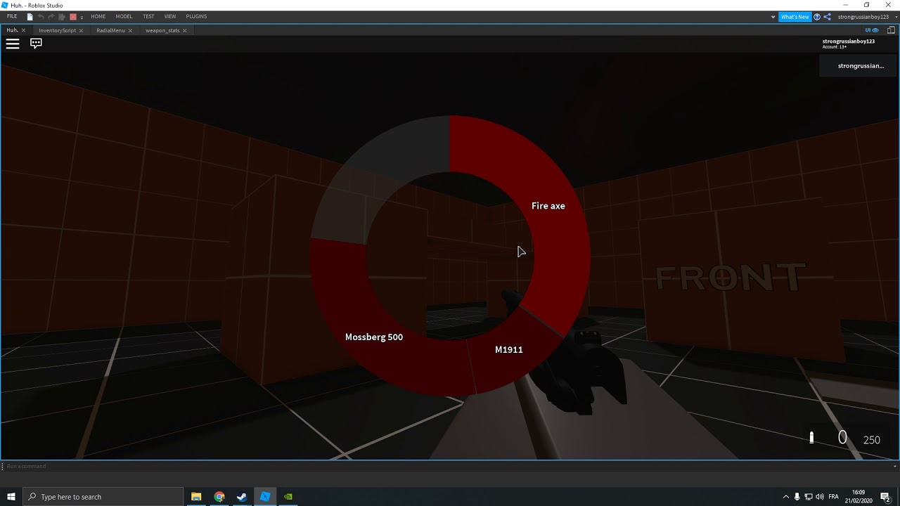 Experimental Radial Inventory Menu - YouTube