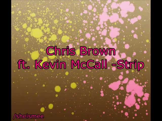 Strip Chris Brown Lyrics