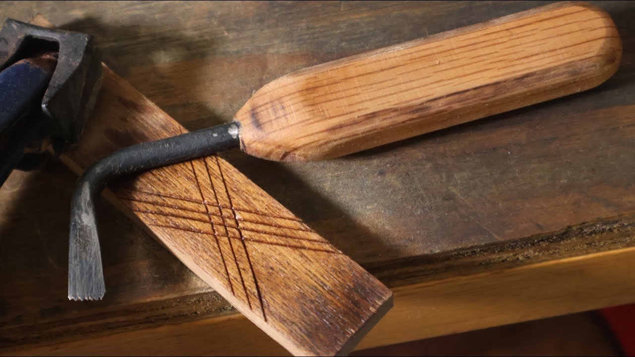 How to Make Your Own Checkering Tool - YouTube