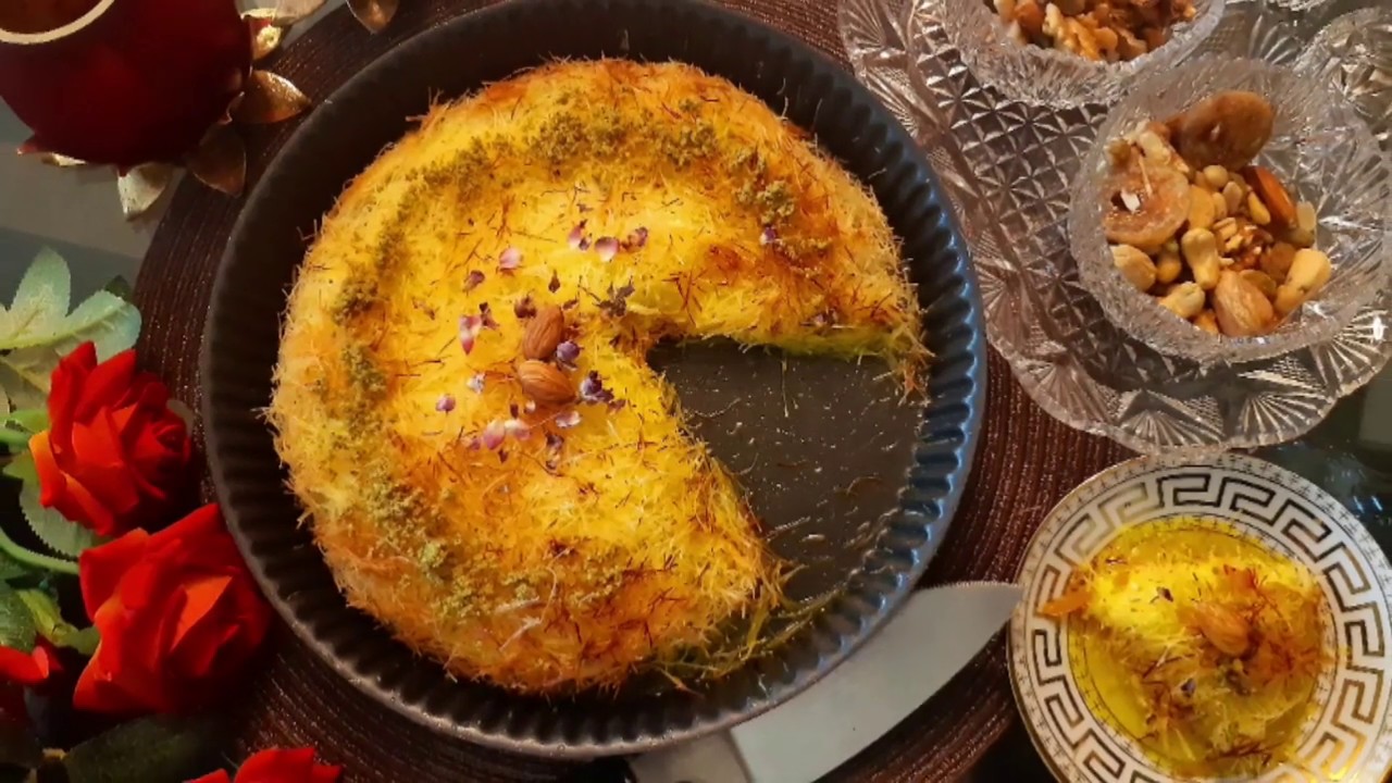 Knafeh Recipe Without Oven | Kunafa Recipe | A Very Easy and Detailed ...