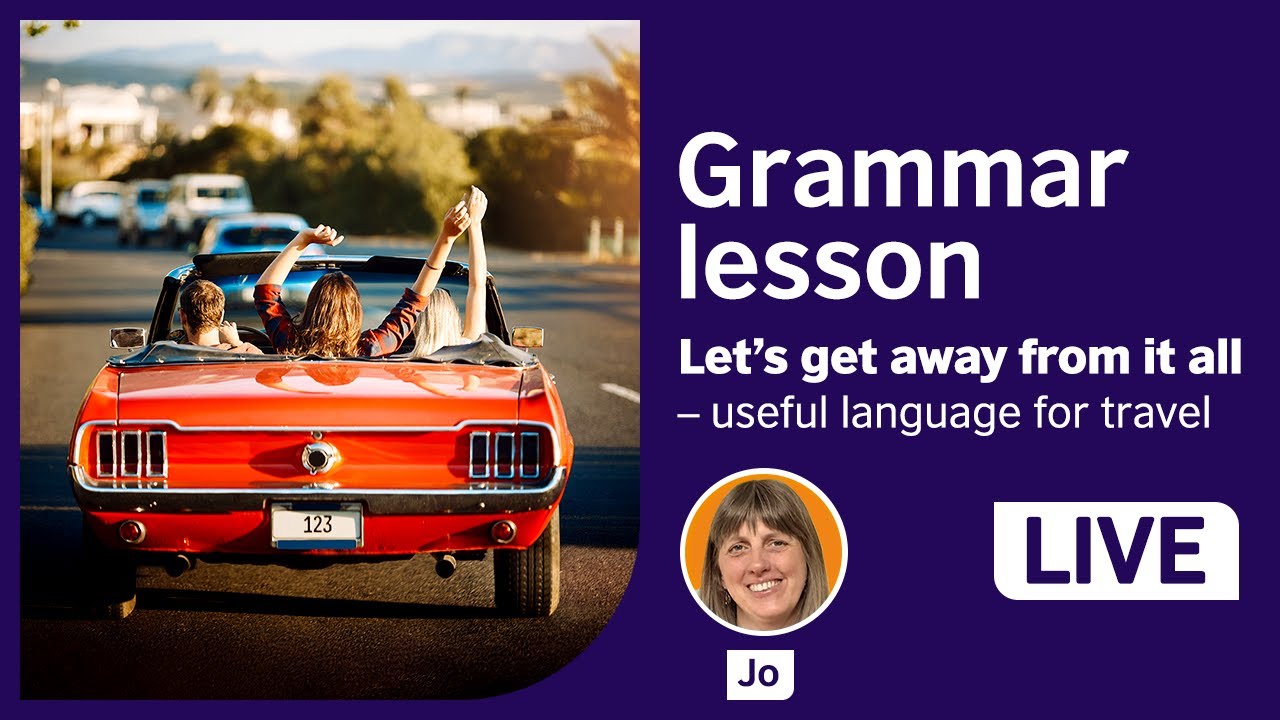 Live lesson: Useful language for travel - YouTube