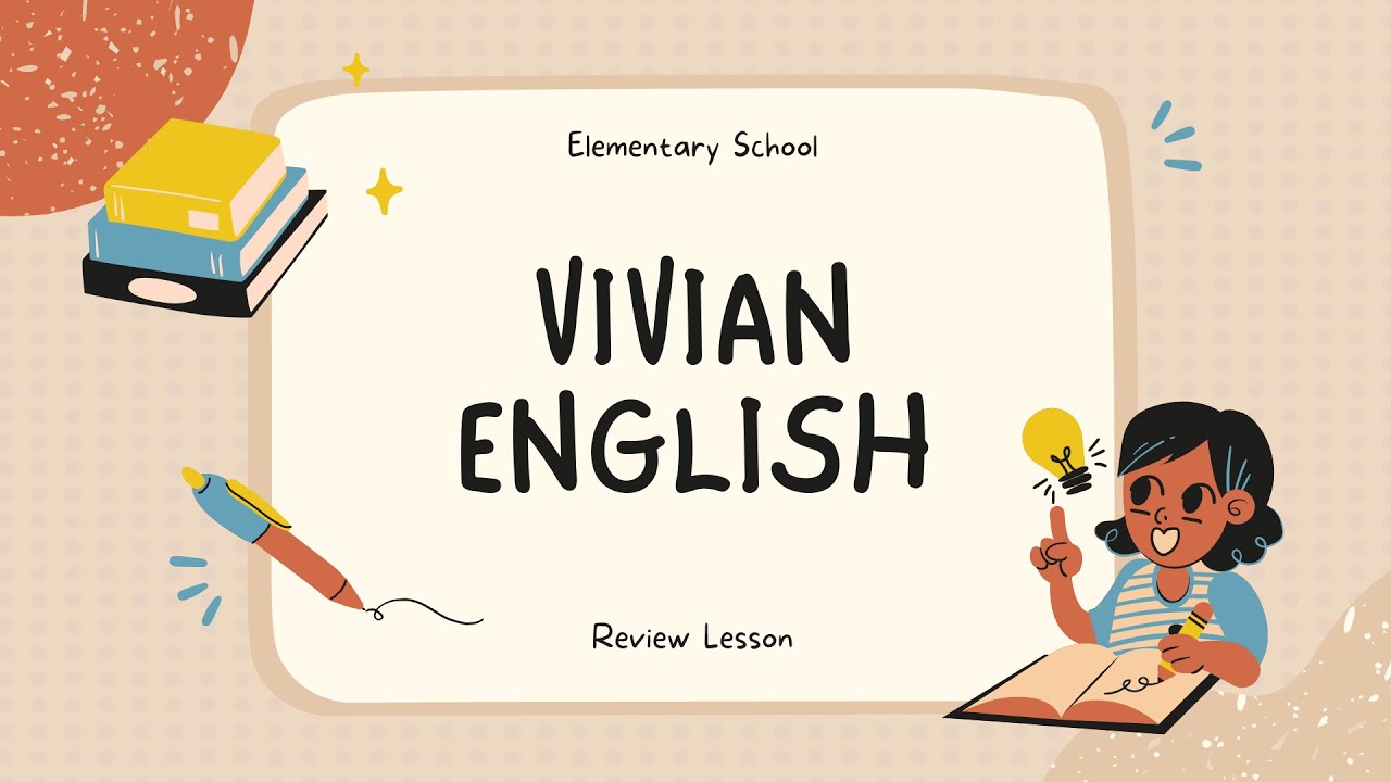 Vivian English Review Lesson - Color - Autumn - Bathroom - YouTube