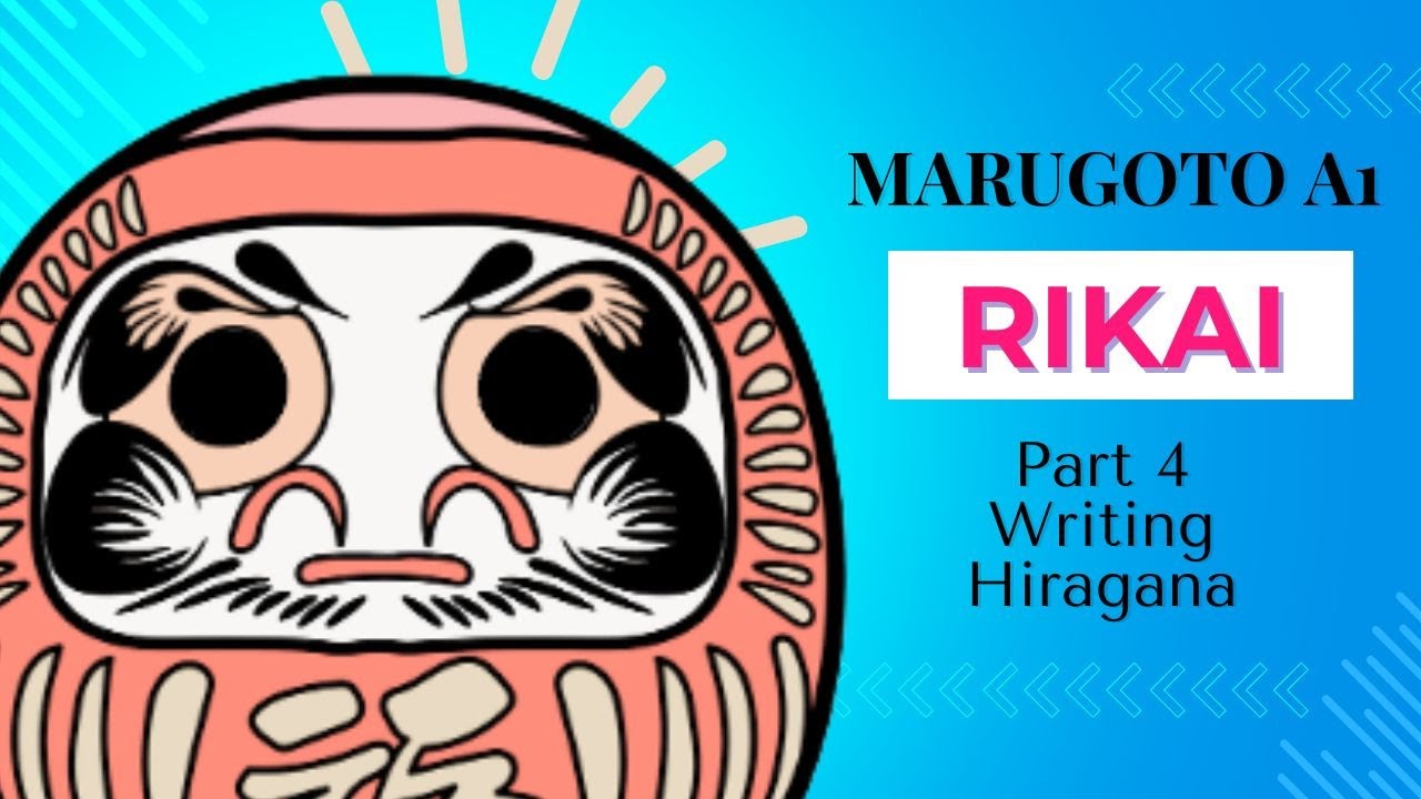 Rikai Lesson 1 Part 4: Writing Words You Know | Marugoto A1 Japanese ...