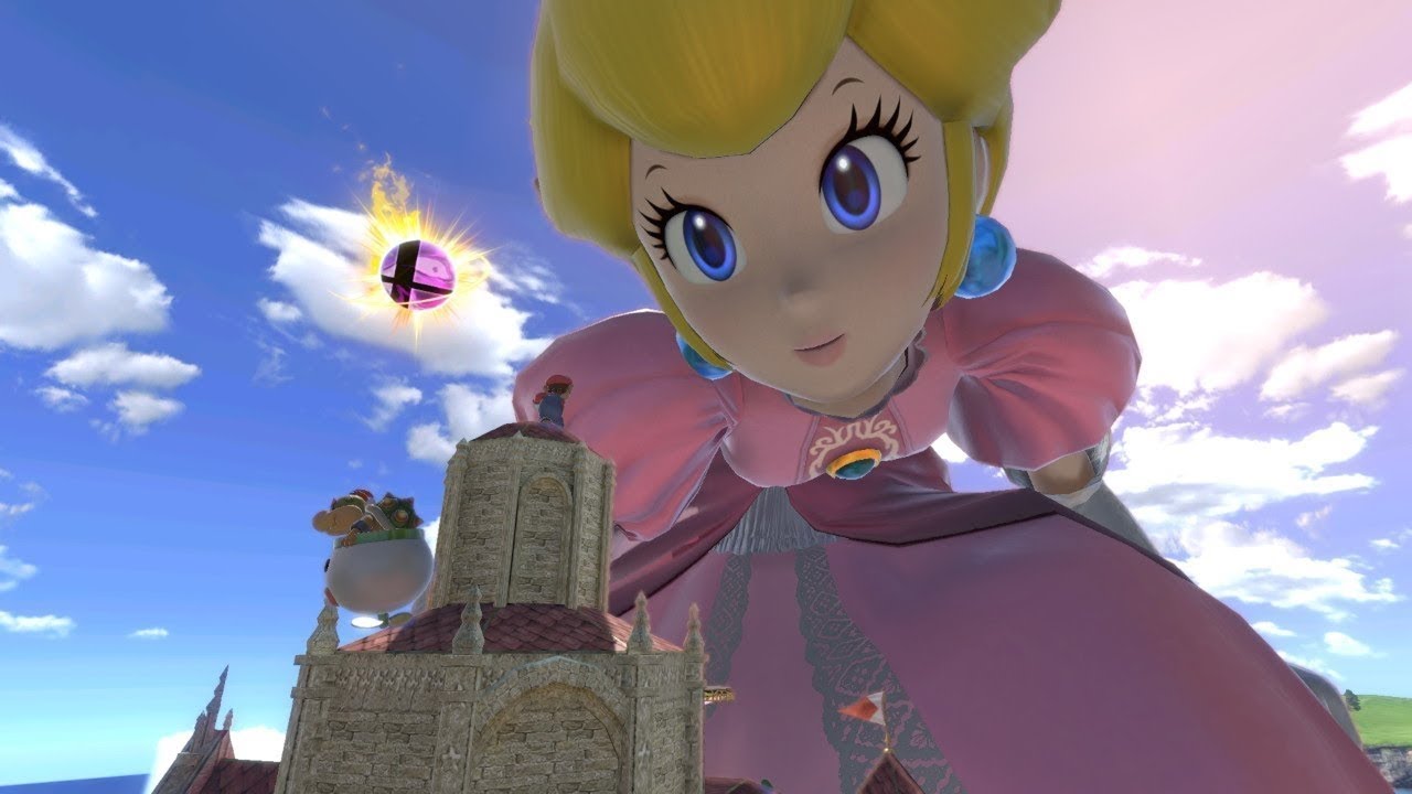 Super Smash Bros Ultimate Giantess Princess Peach🩷 - YouTube