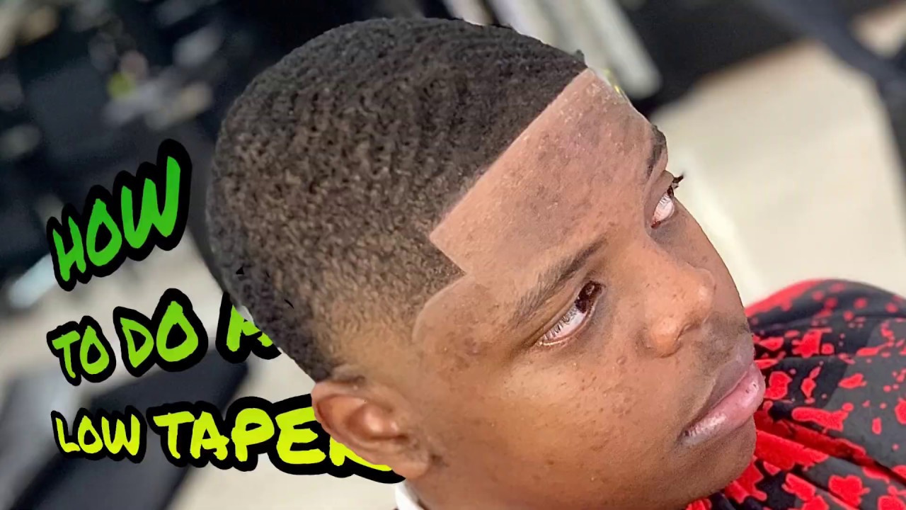 HOW TO DO A LOW TAPER - YouTube