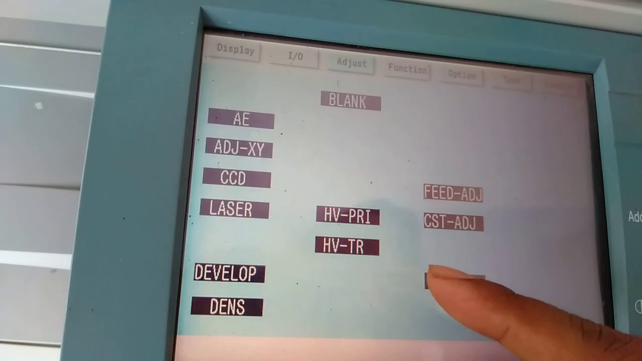 Tutorial menebalkan hasil foto copy CANON IR 3570 - YouTube
