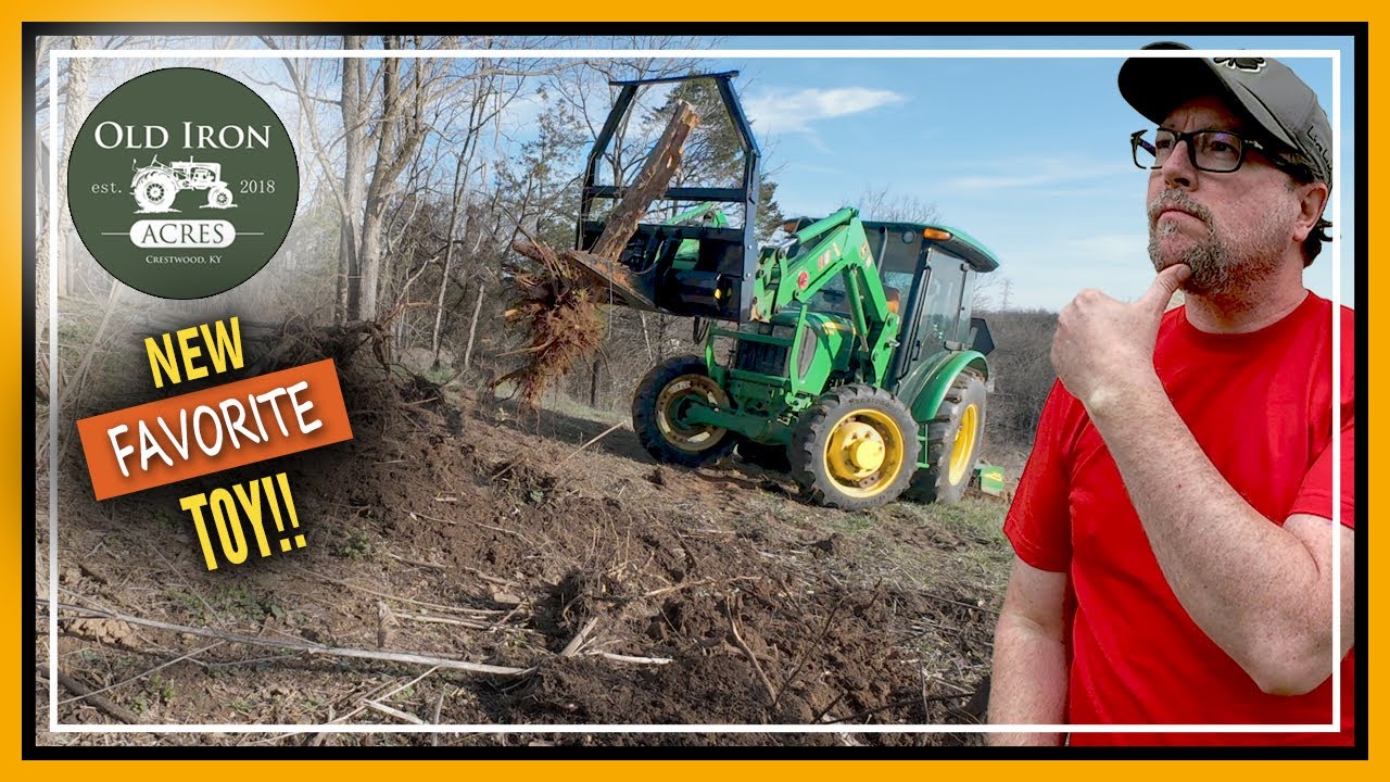 Unbelievable Attachment Rips Out ALL The Trees!! Notch Tree Puller ...