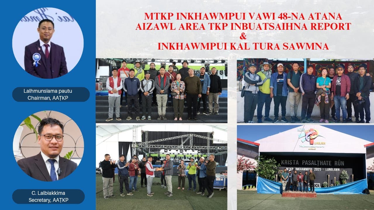 MTKP INKHAWMPUI 2025 || AIZAWL AREA TKP INBUATSAIHNA REPORT & MEMBER ...