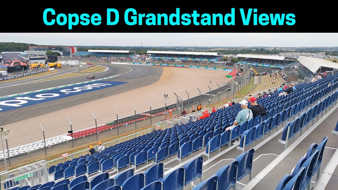 Copse D Grandstand Views Silverstone - British Grand Prix - YouTube
